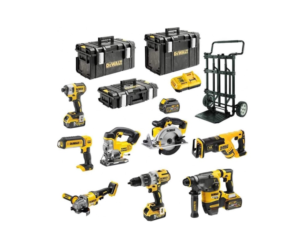 DeWALT DCK853P4-QW 8 akumulatora instrumentu komlepkts 18V XR – Stilmann.lv